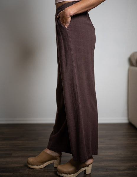 Linen Alessia Cropped Pant – Sozy