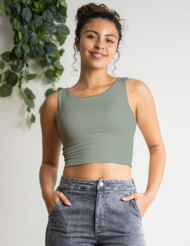 Lucy Crop Tank – Sozy