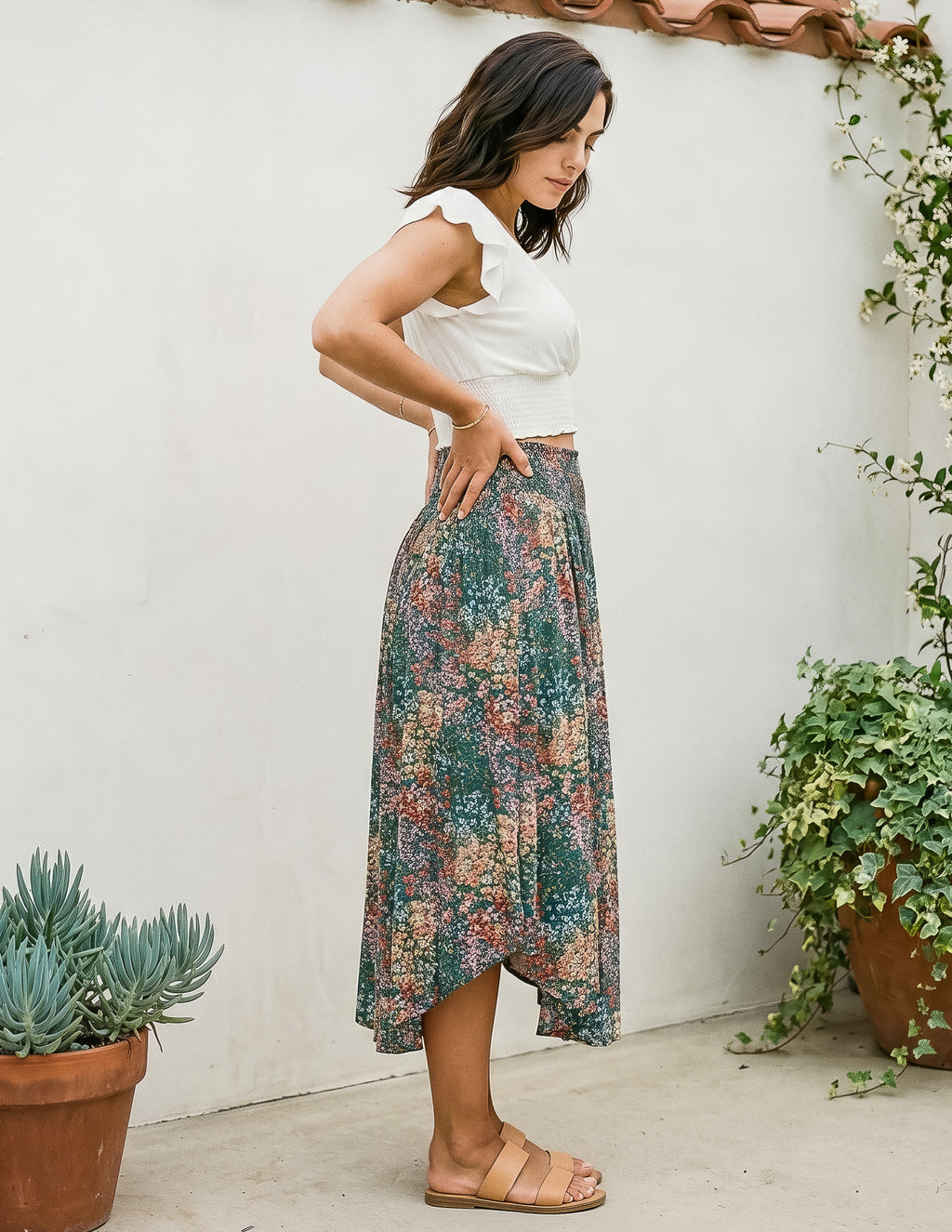 Tencel Mia Midi Skirt – Sozy
